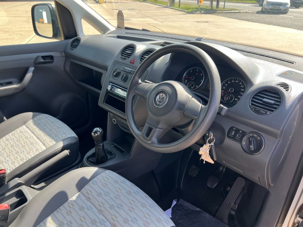 2013 Volkswagen Caddy C20 TDI 102 £5,895