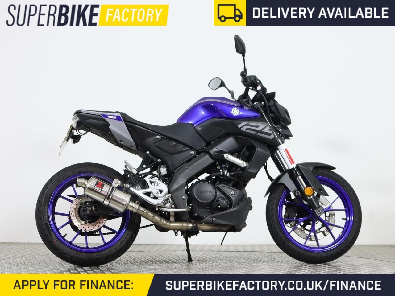 2020 YAMAHA MT-125 BLUE with 6661 miles - Used Motorbikes Dealer ...