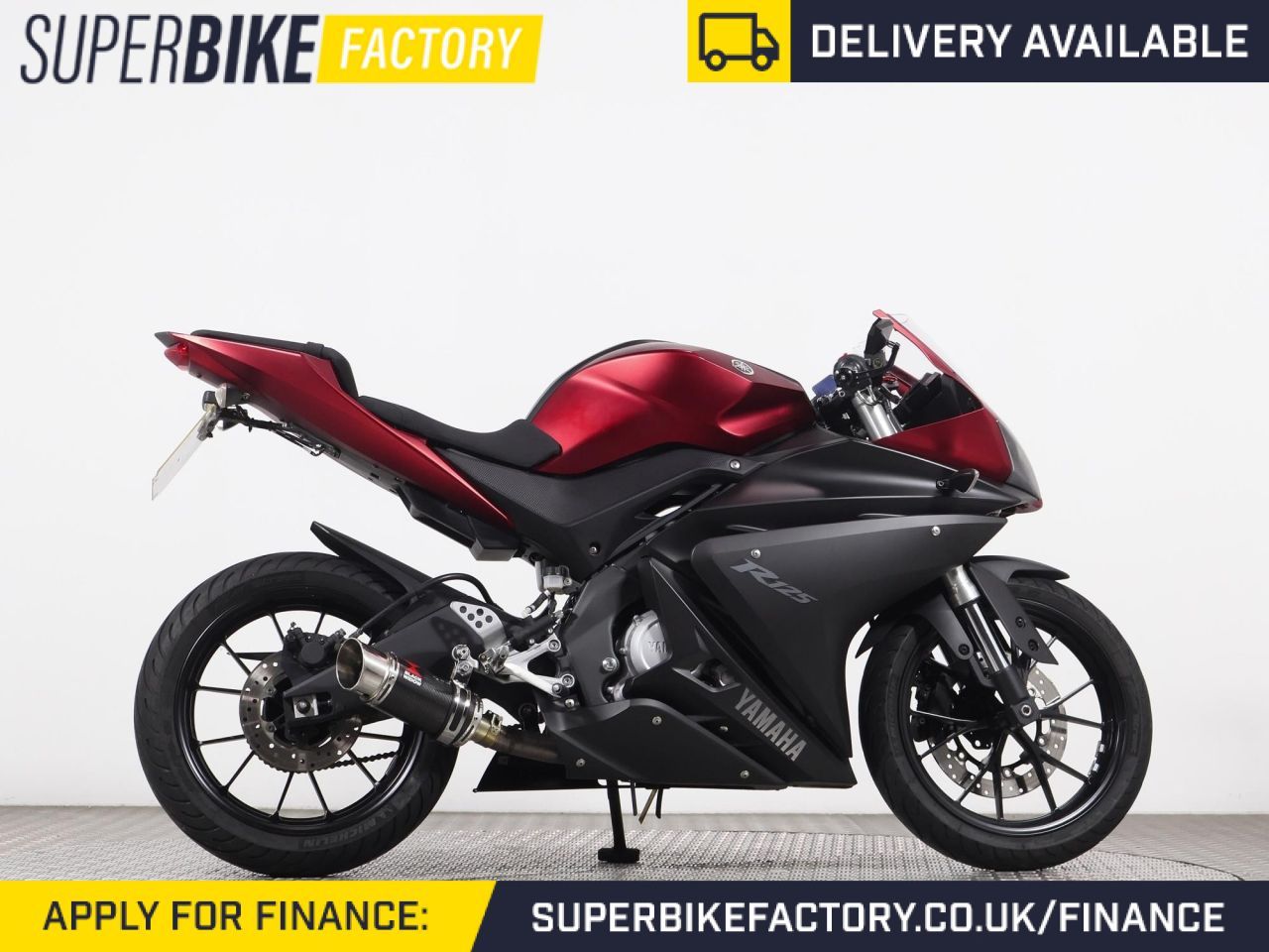 2014 YAMAHA YZF-R125 RED with 3721 miles - Used Motorbikes Dealer ...