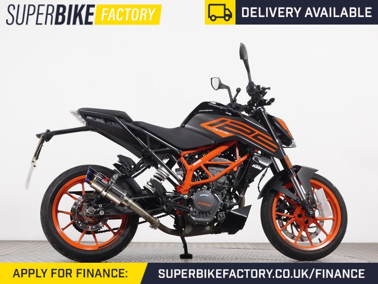 2021 KTM 125 DUKE BLACK with 5134 miles - Used Motorbikes Dealer ...