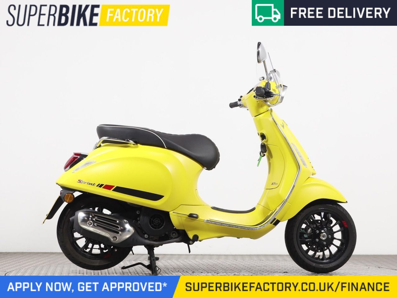 2019 PIAGGIO VESPA SPRINT - 855 miles | Superbike Factory