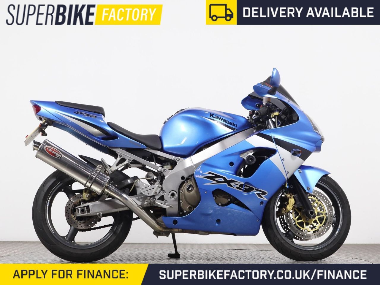 2004 KAWASAKI ZX-9R BLUE with 23616 miles - Used Motorbikes Dealer ...