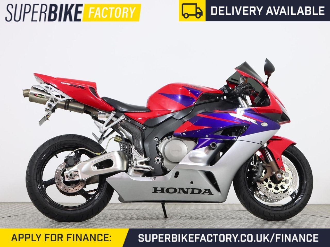 2005 HONDA CBR1000RR FIREBLADE RED with 22742 miles - Used Motorbikes Dealer: Macclesfield ...