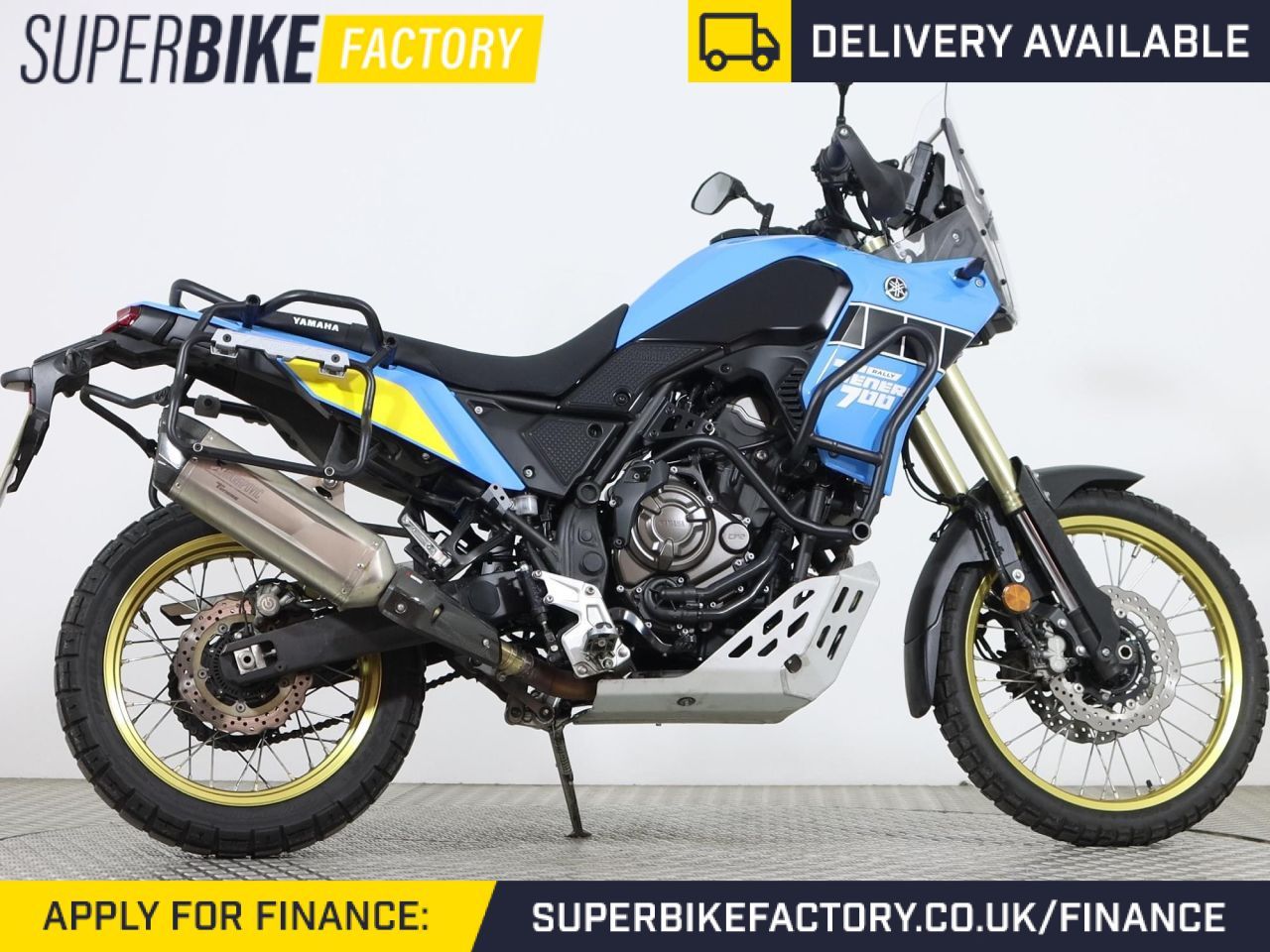 2021 YAMAHA TENERE 700 BLUE with 8157 miles - Used Motorbikes Dealer ...