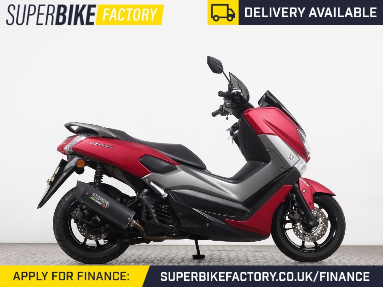 2017 YAMAHA NMAX RED with 6638 miles - Used Motorbikes Dealer: Cheshire ...
