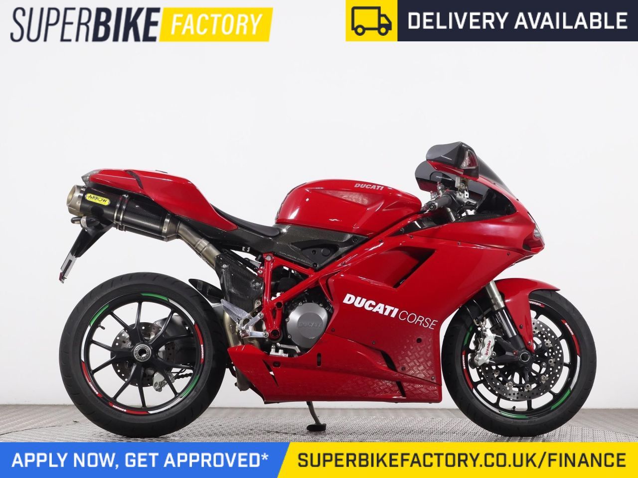 2009 DUCATI 848 RED with 10914 miles - Used Motorbikes Dealer: Cheshire & Donington Park: The ...