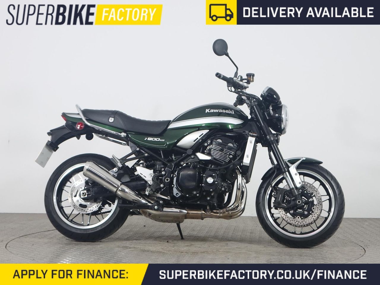 2022 KAWASAKI Z900 GREEN with 1702 miles - Used Motorbikes Dealer ...
