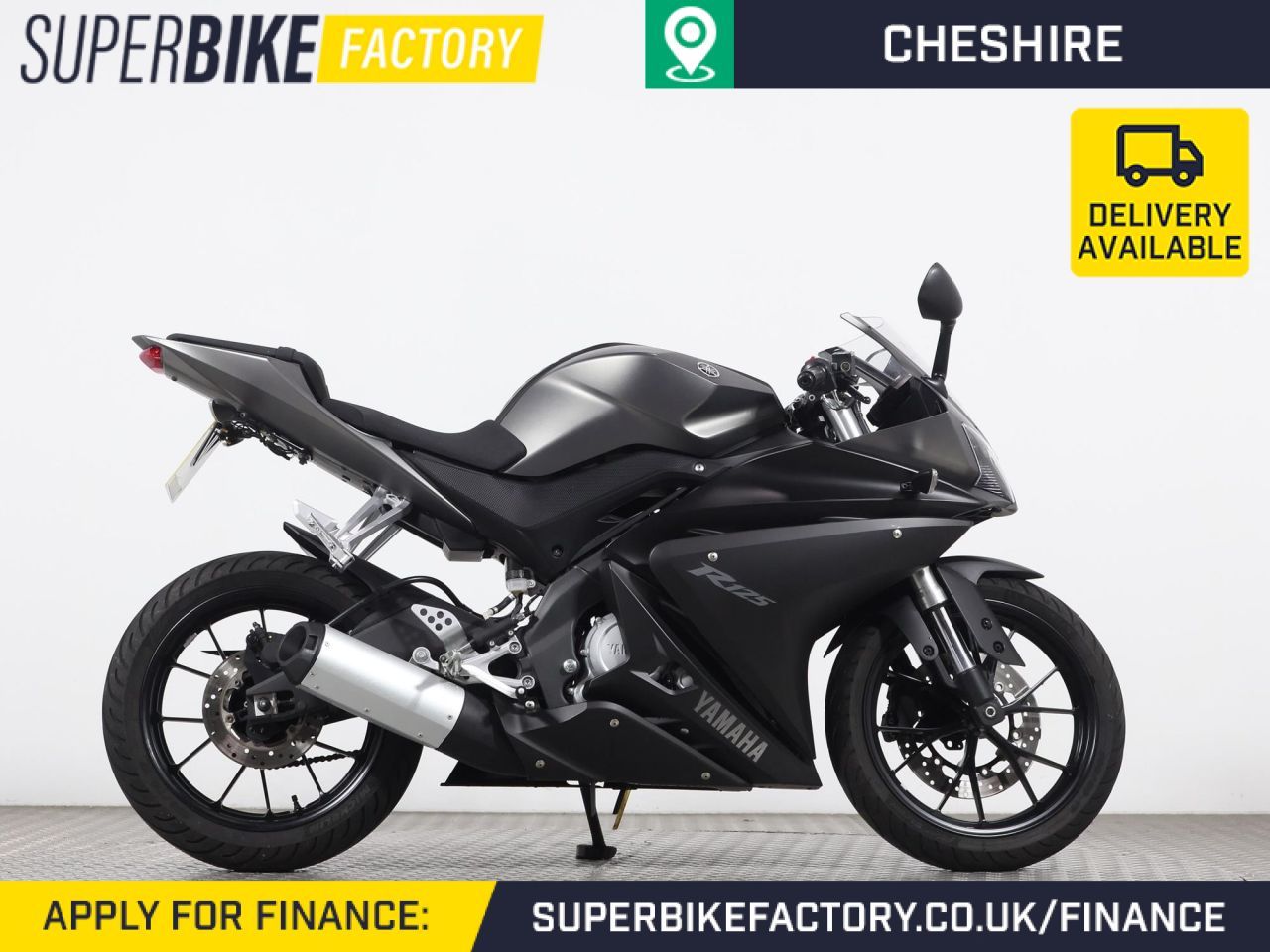 2014 YAMAHA YZF-R125 GREY with 6154 miles - Used Motorbikes Dealer ...