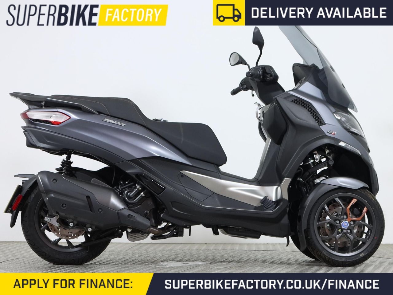 2022 PIAGGIO MP3 - 56 miles | Superbike Factory