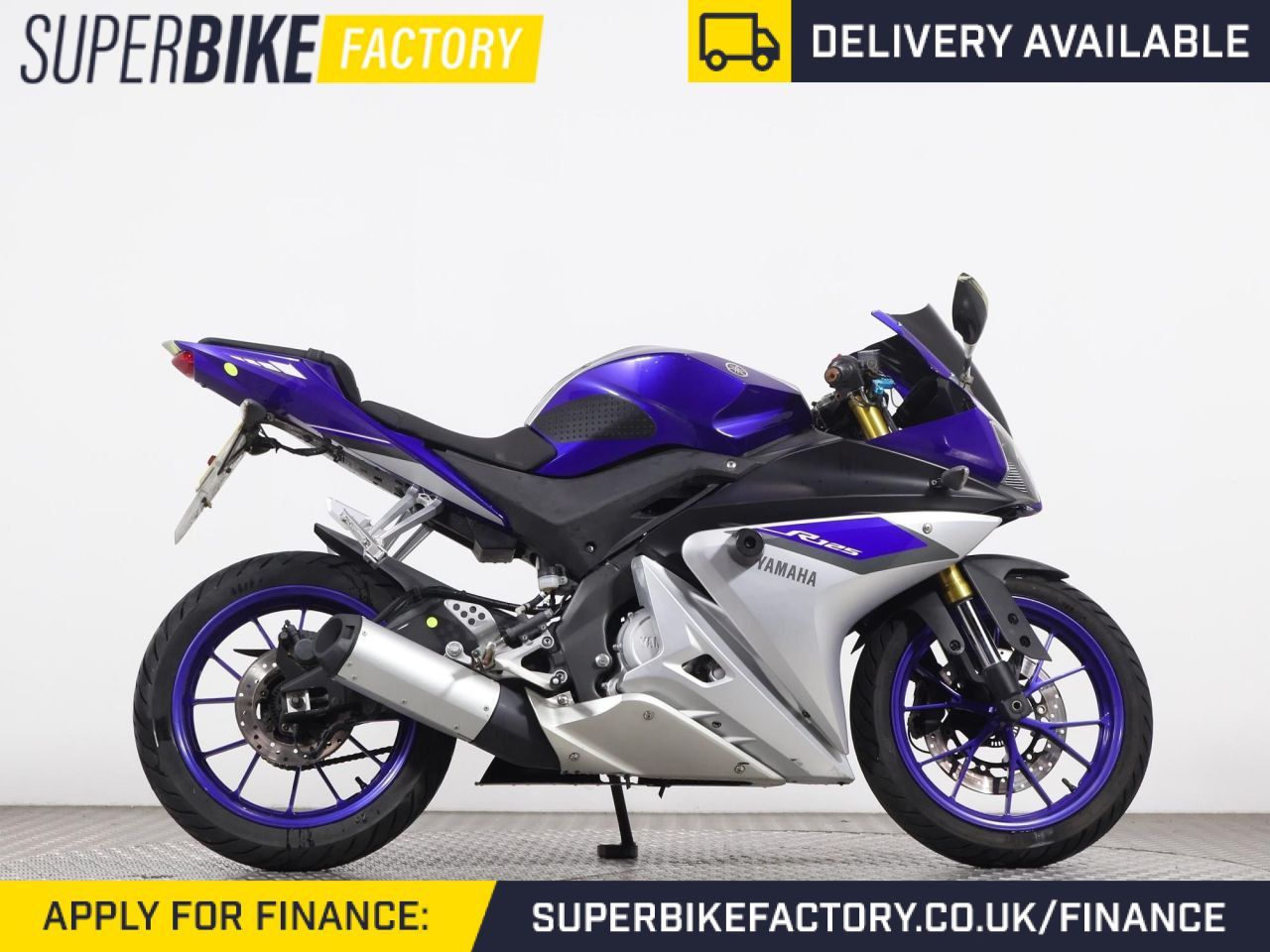 2016 YAMAHA YZF-R125 BLUE with 7827 miles - Used Motorbikes Dealer ...