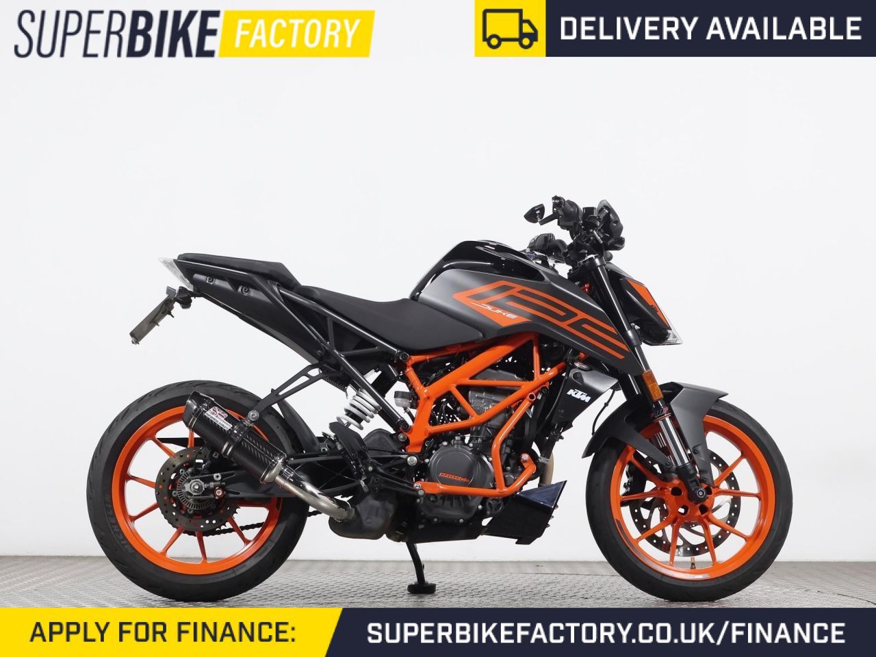 2021 KTM 125 DUKE BLACK with 4312 miles - Used Motorbikes Dealer ...