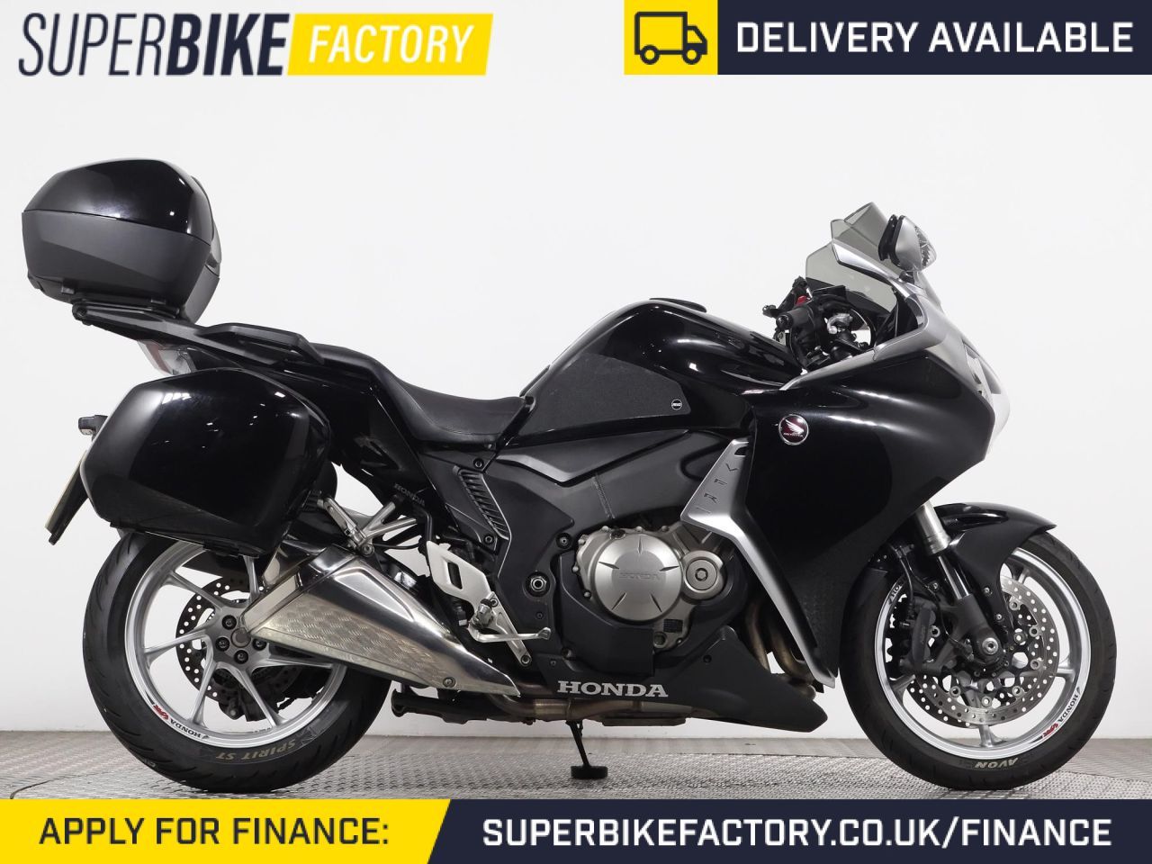 2013 HONDA VFR1200F BLACK with 13069 miles - Used Motorbikes Dealer ...