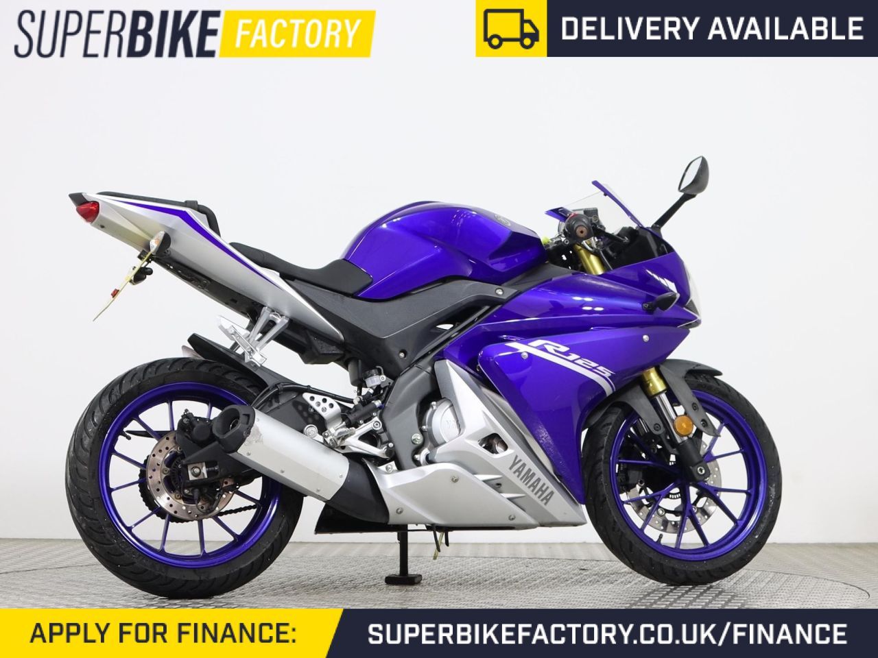 2017 YAMAHA YZF-R125 BLUE with 4144 miles - Used Motorbikes Dealer ...