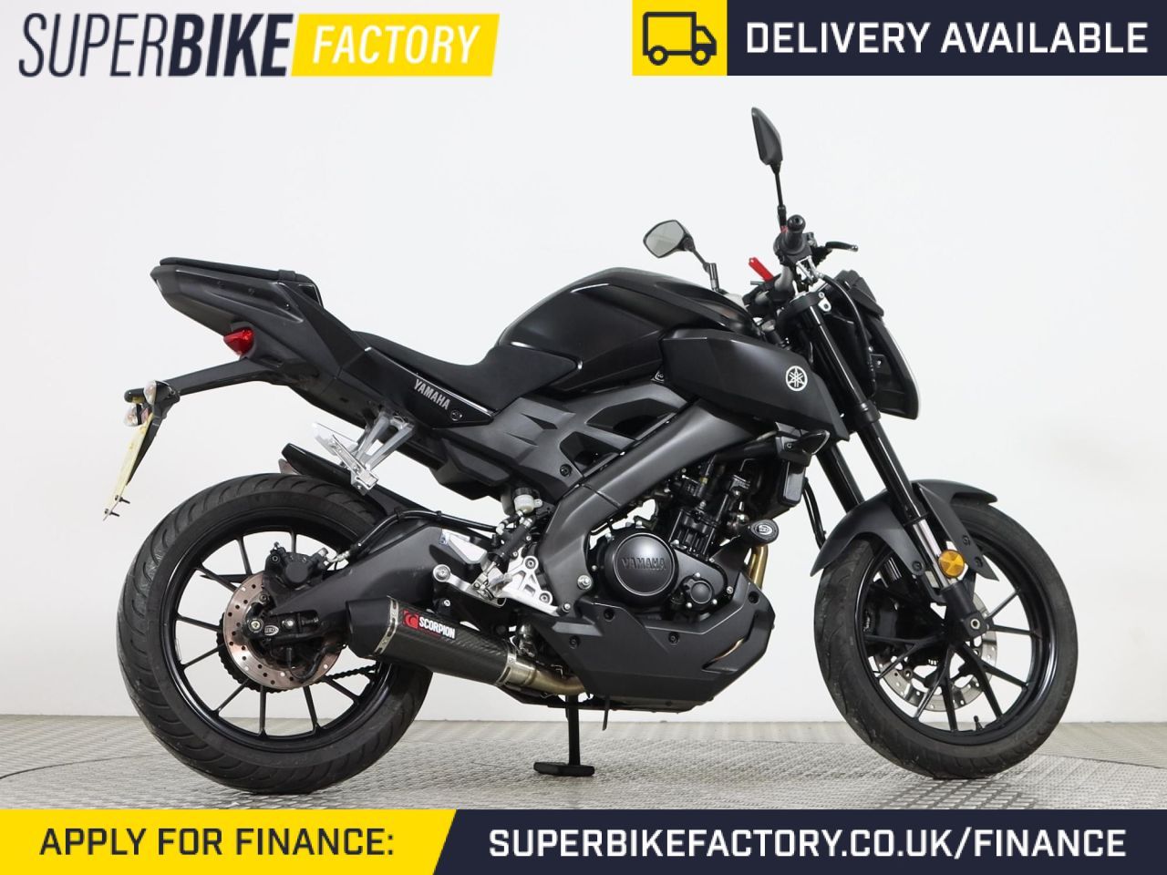2018 YAMAHA MT-125 BLACK with 4220 miles - Used Motorbikes Dealer ...