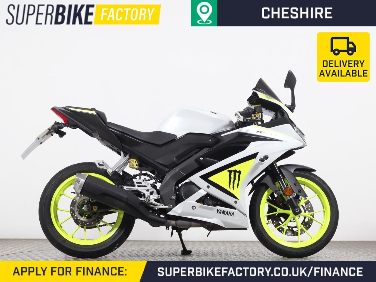2021 YAMAHA YZF-R125 WHITE with 3907 miles - Used Motorbikes Dealer ...