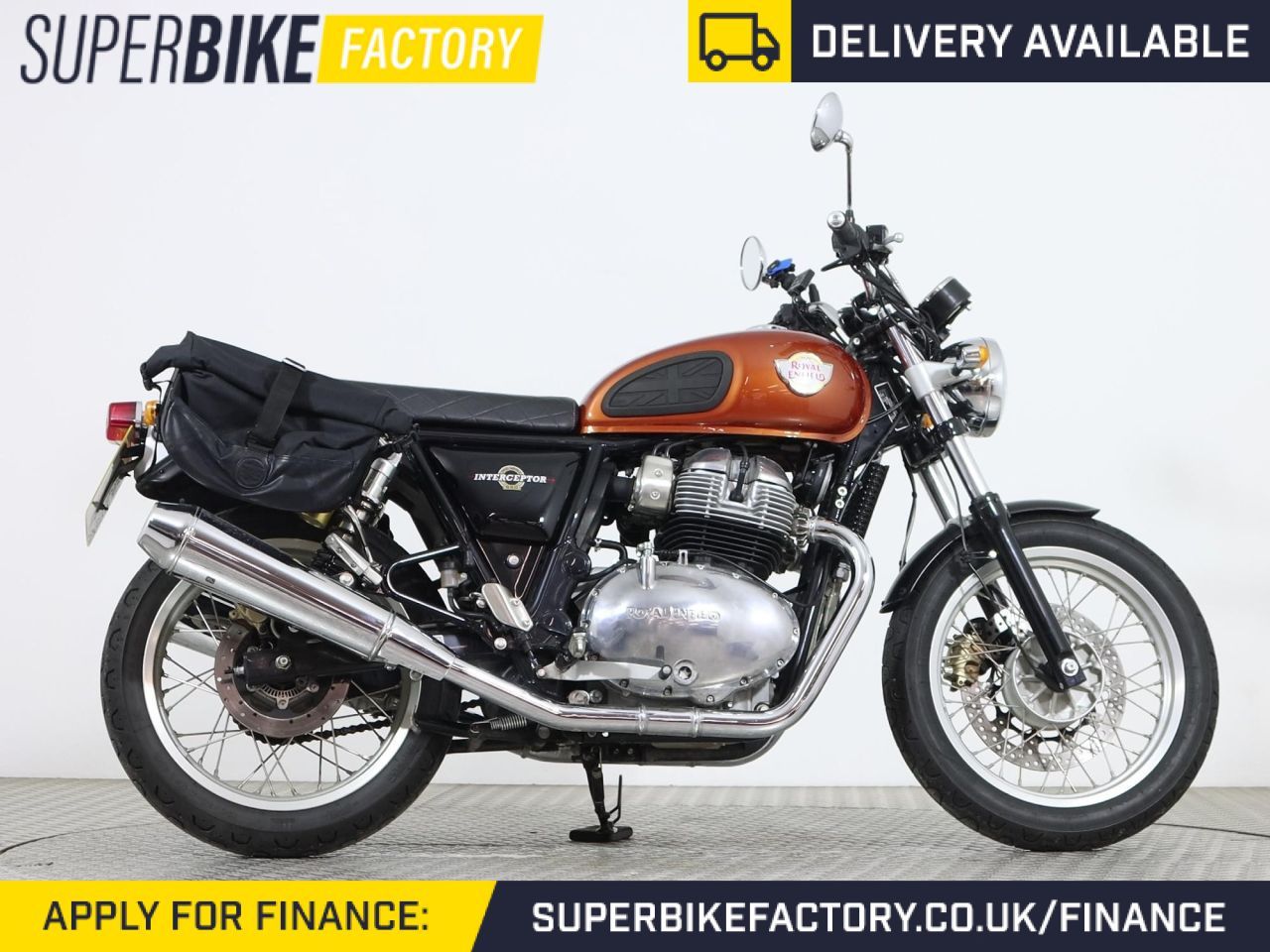 2019 ROYAL ENFIELD INTERCEPTOR ORANGE with 2702 miles - Used Motorbikes ...