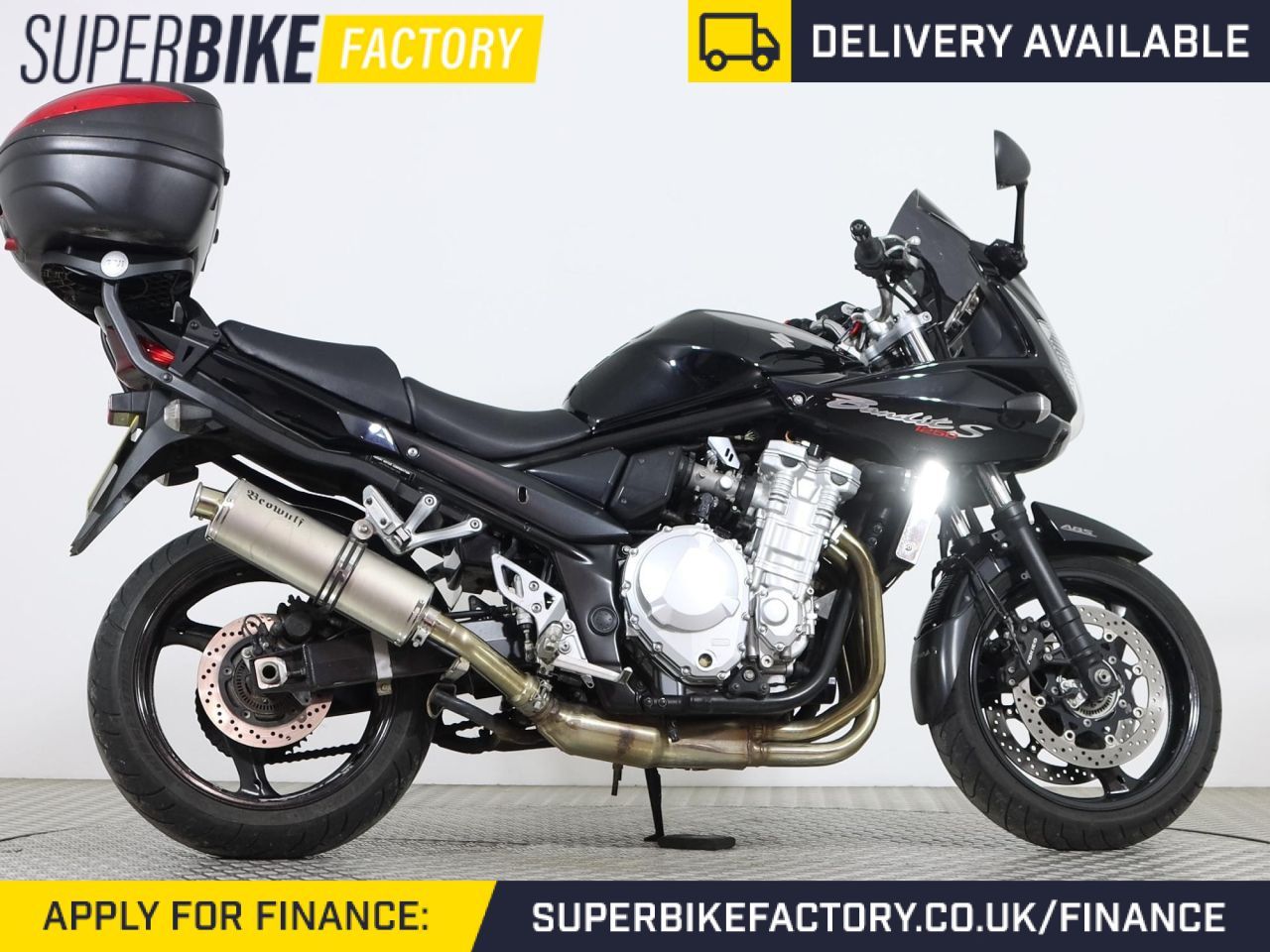 2007 SUZUKI BANDIT 1250 BLACK with 13702 miles - Used Motorbikes Dealer ...