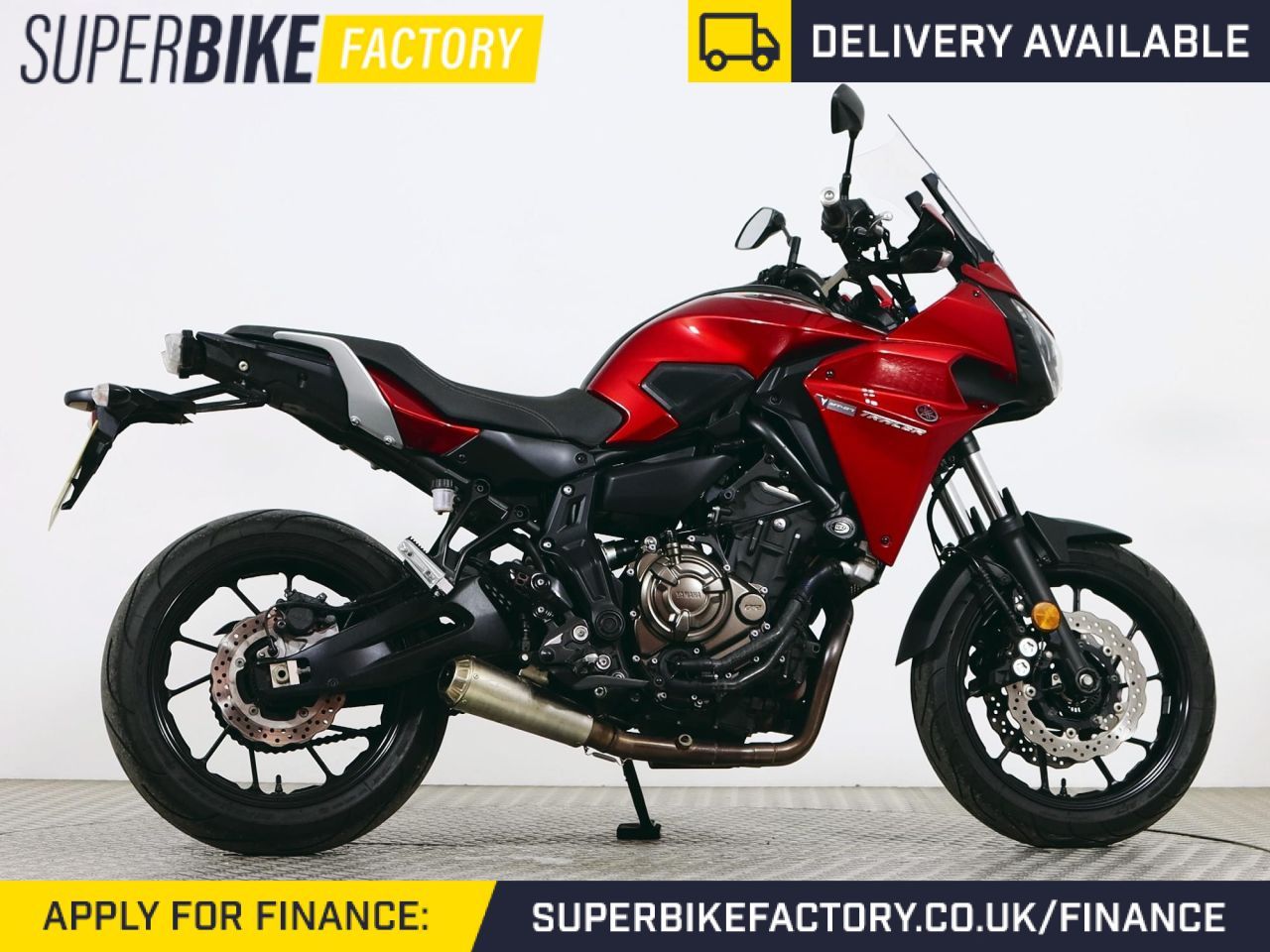 2017 YAMAHA TRACER 700 RED with 14709 miles - Used Motorbikes Dealer ...