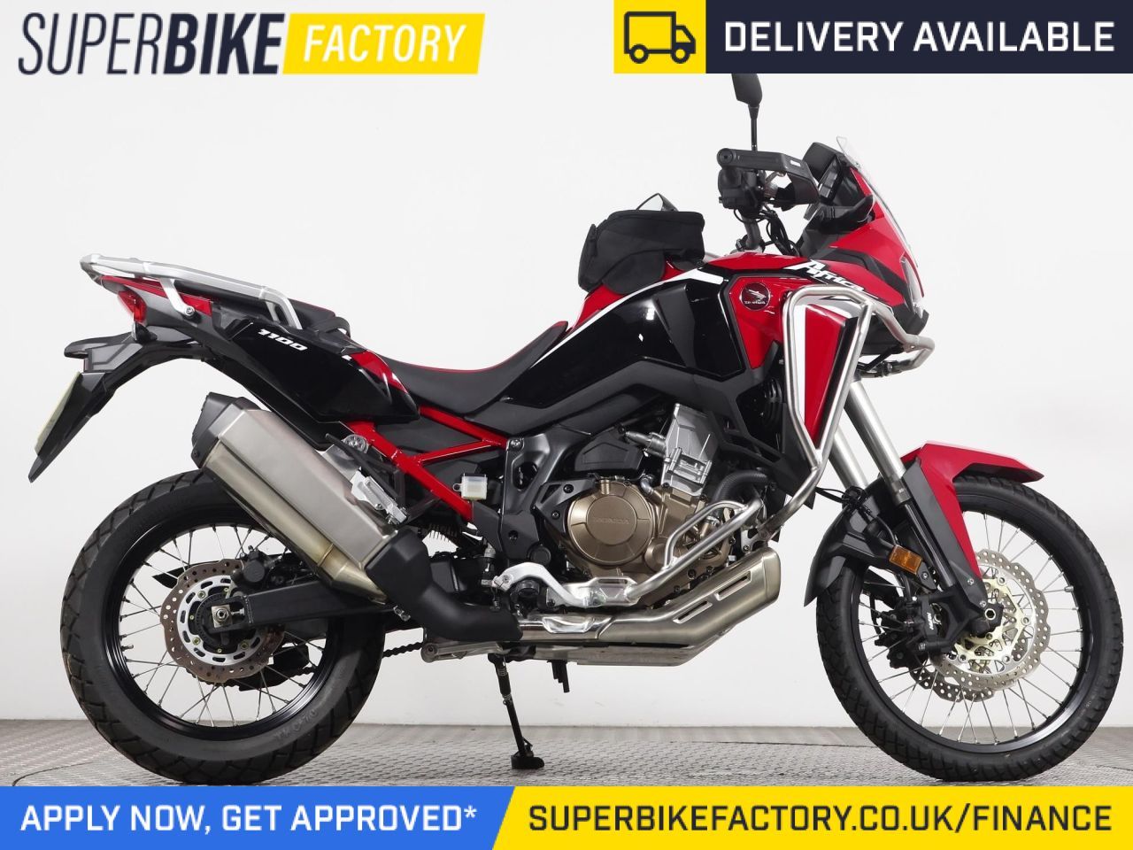 2021 HONDA CRF1100L AFRICA TWIN RED with 202 miles - Used Motorbikes ...