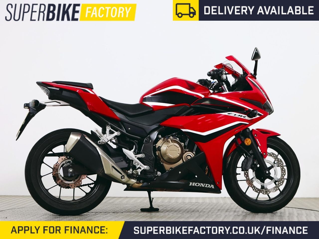 2019 HONDA CBR500R RED with 6578 miles - Used Motorbikes Dealer ...