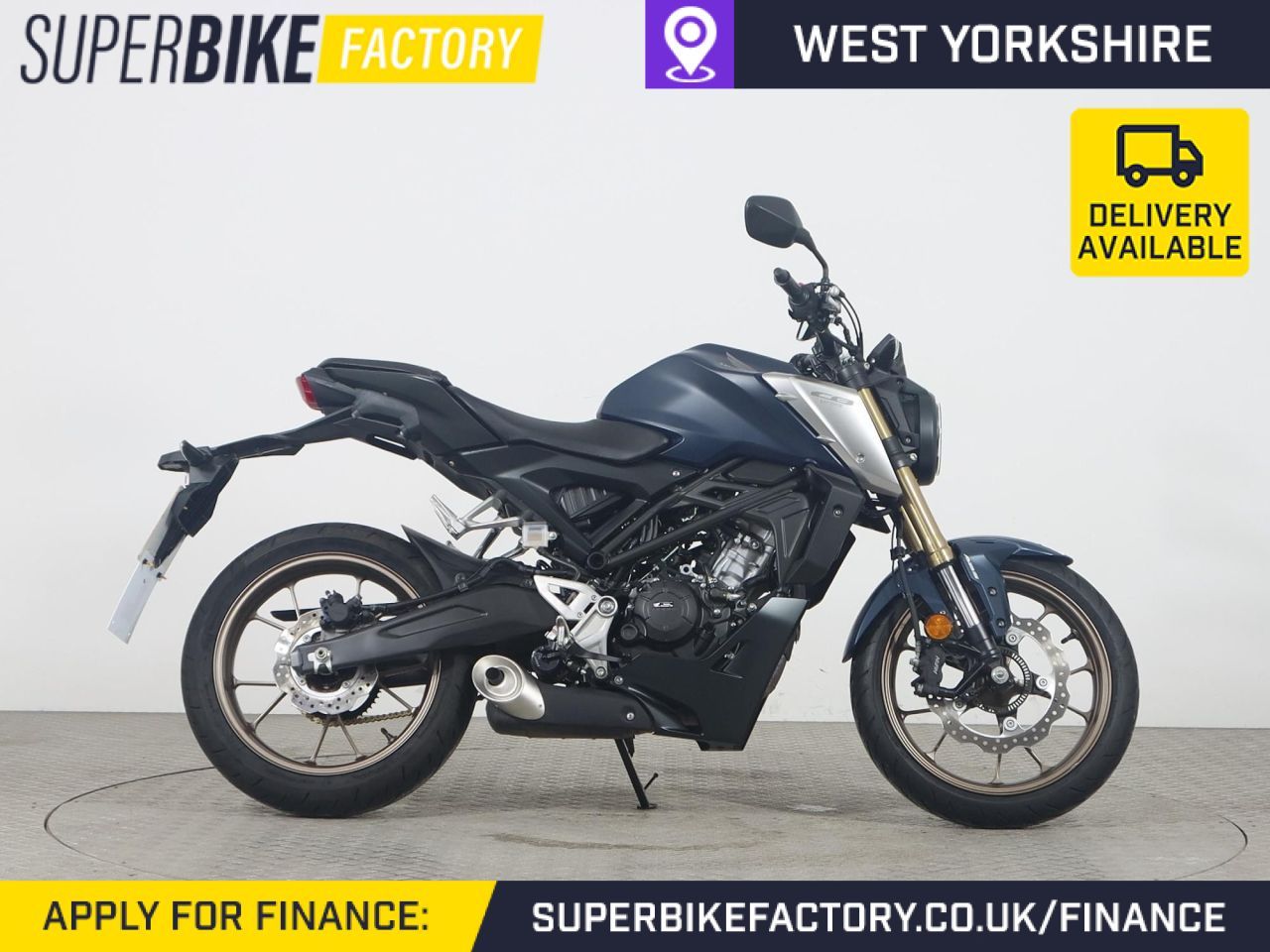 2022 HONDA CB125R BLUE with 1151 miles - Used Motorbikes Dealer ...