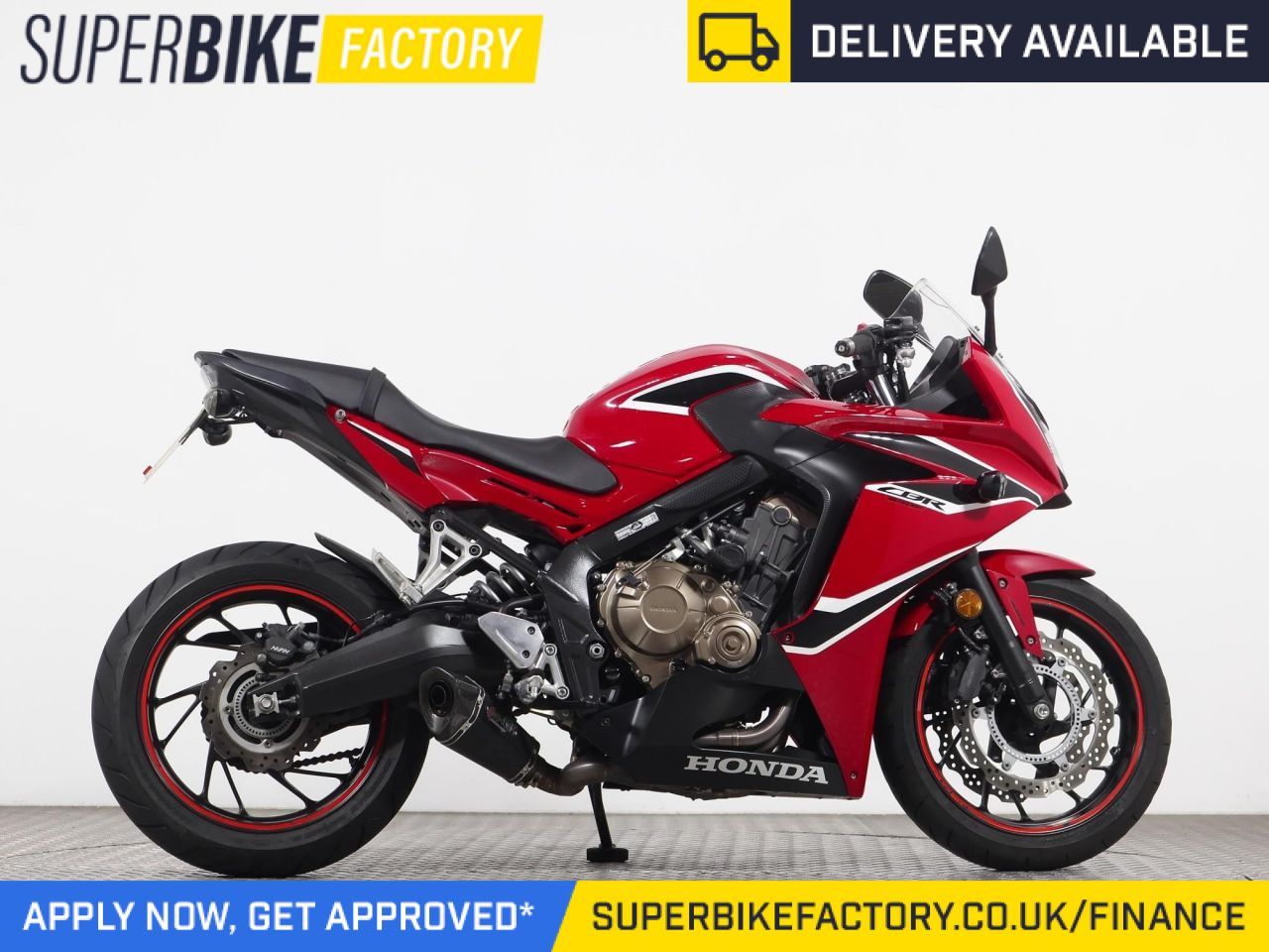 2018 HONDA CBR650F RED with 5609 miles - Used Motorbikes Dealer ...