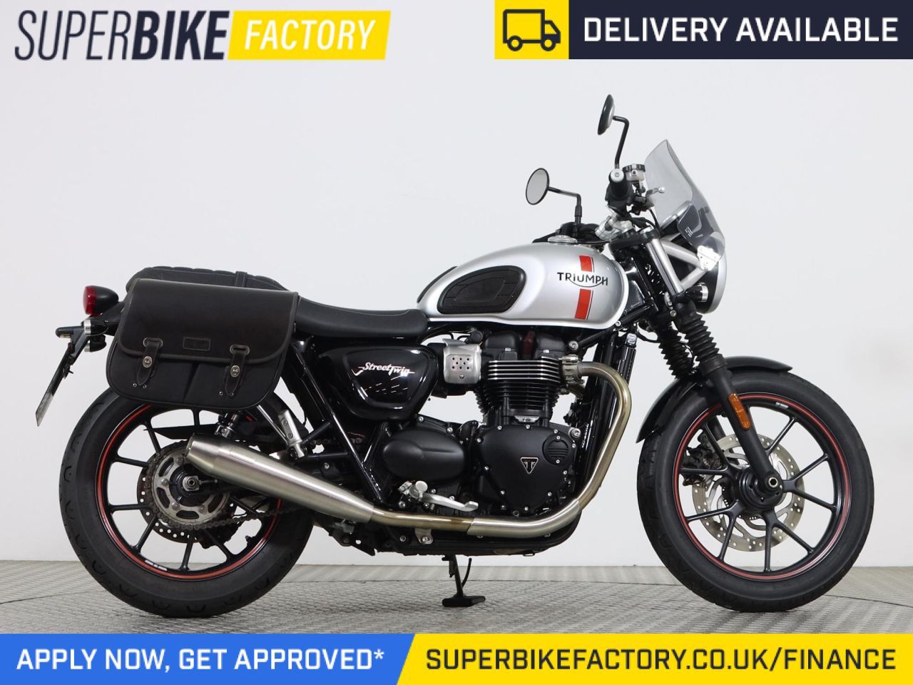 2016 TRIUMPH STREET TWIN SILVER with 1602 miles - Used Motorbikes ...