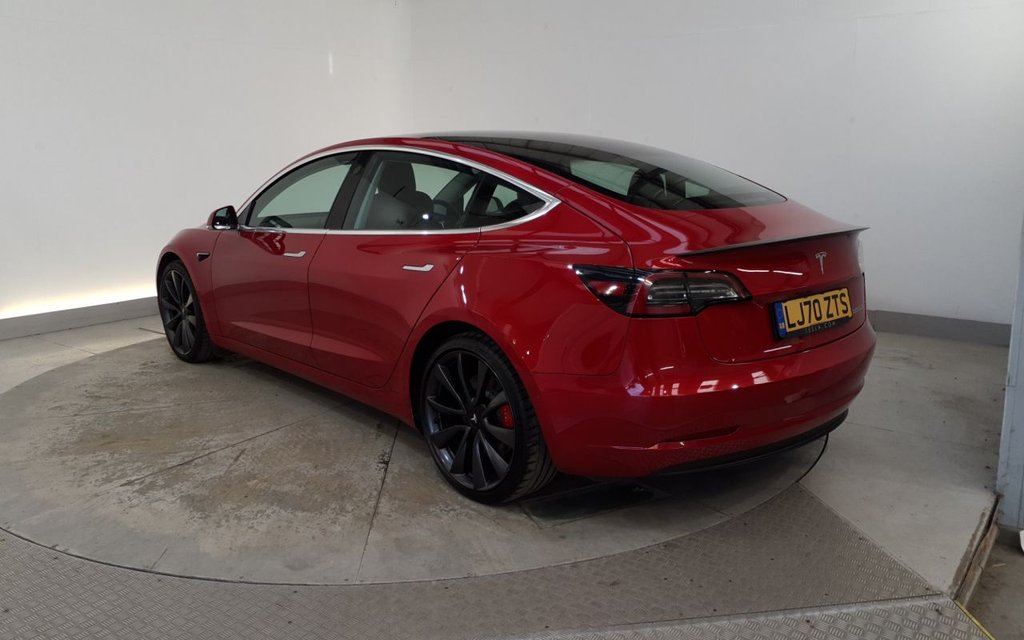 2020 Tesla Model 3 Performance Awd 4D 483 BHP £27,995