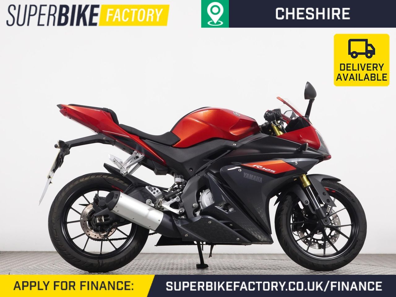 2016 YAMAHA R125 RED with 16309 miles - Used Motorbikes Dealer ...