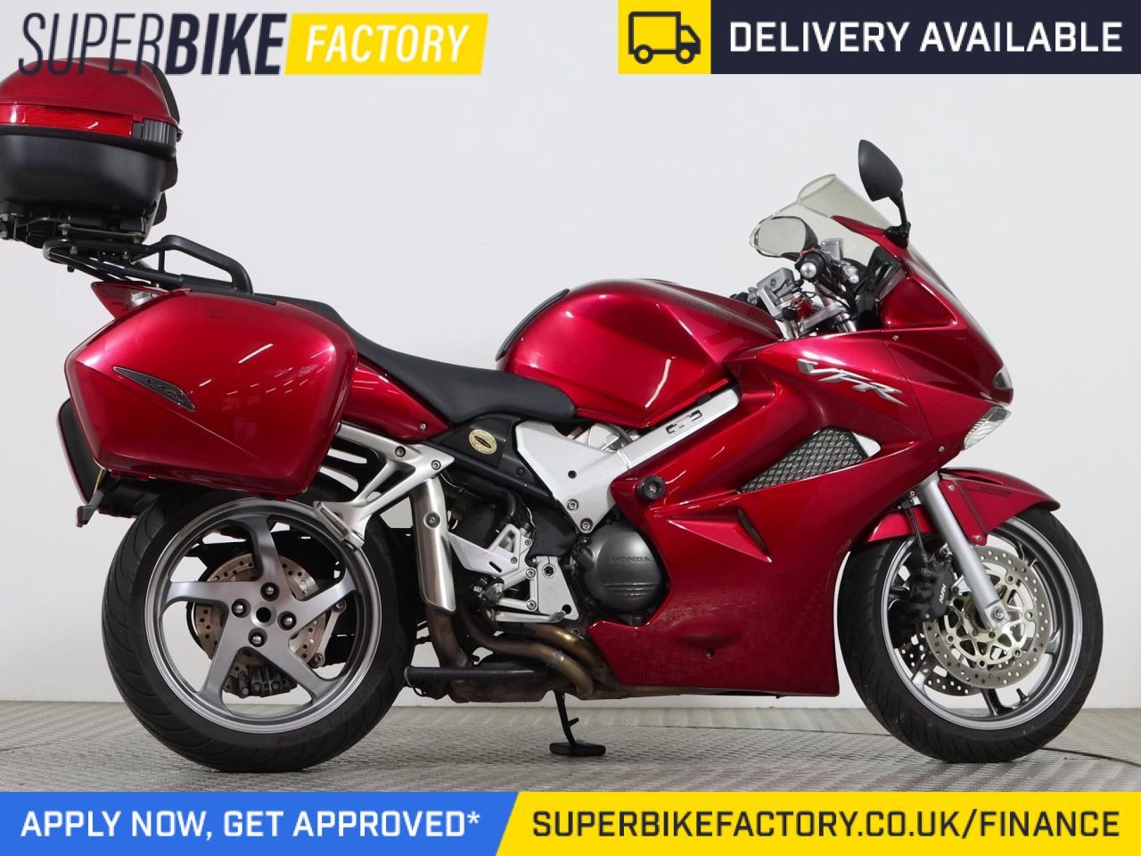 2007 HONDA VFR800F RED with 13616 miles - Used Motorbikes Dealer ...