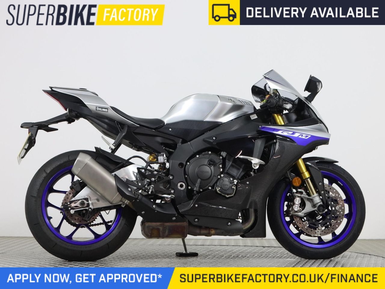 2018 YAMAHA R1M SILVER with 4771 miles - Used Motorbikes Dealer ...