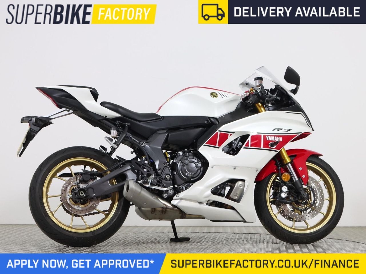 2023 YAMAHA R7 WHITE with 237 miles - Used Motorbikes Dealer ...