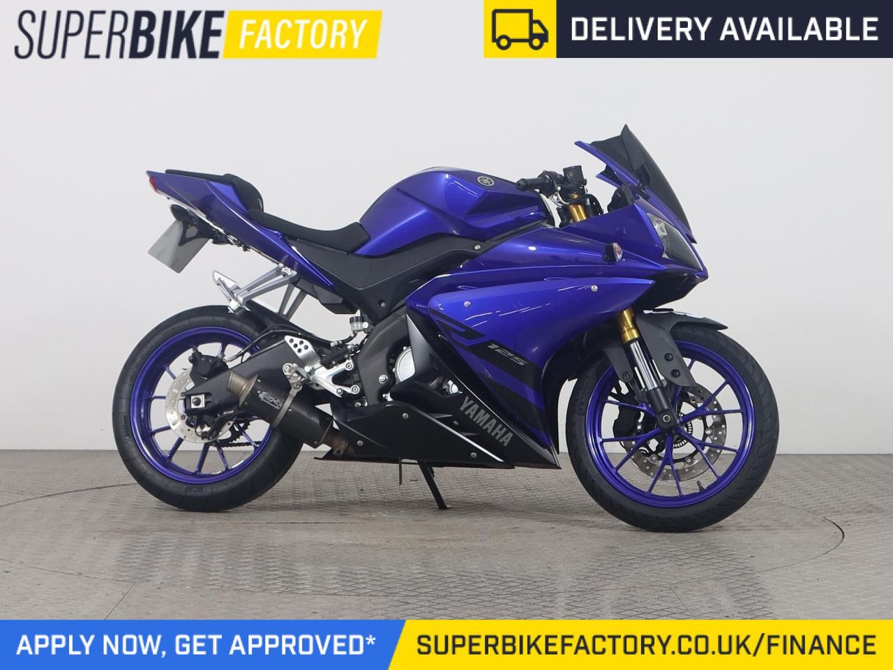2018 YAMAHA YZF-R125 BLUE with 5821 miles - Used Motorbikes Dealer ...