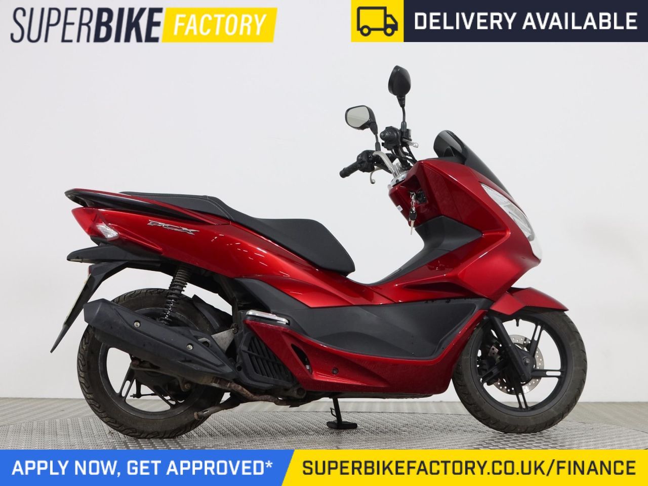 2015 HONDA PCX125 RED with 11090 miles - Used Motorbikes Dealer ...