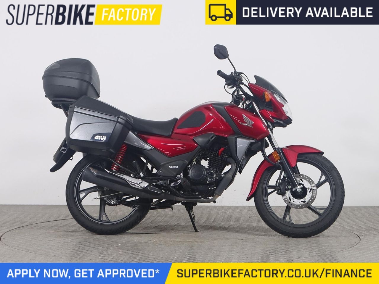 2023 HONDA CB125F RED with 3647 miles - Used Motorbikes Dealer ...