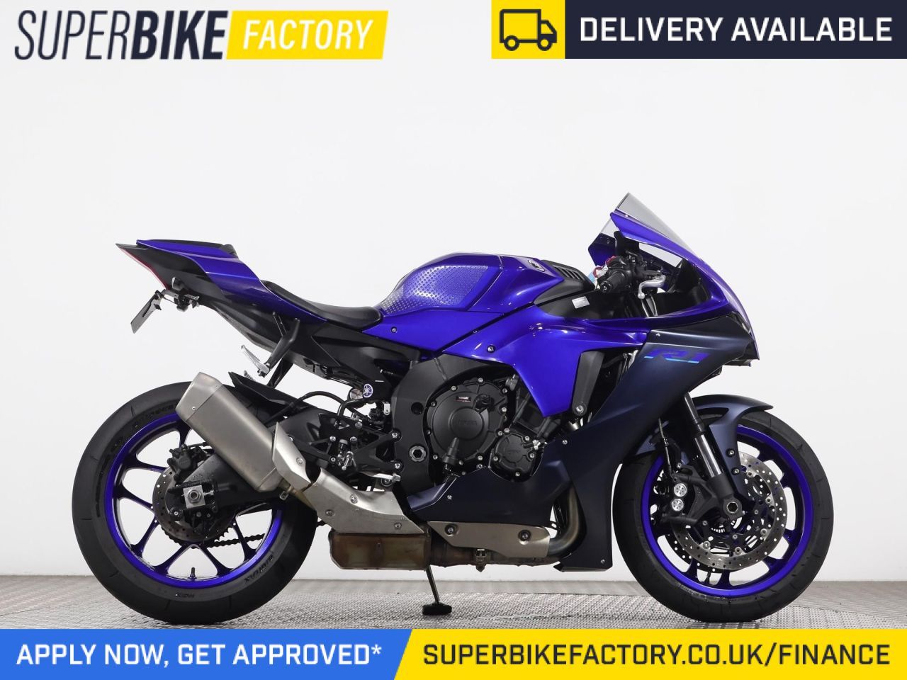 2022 YAMAHA R1 BLUE with 1496 miles - Used Motorbikes Dealer: Cheshire ...