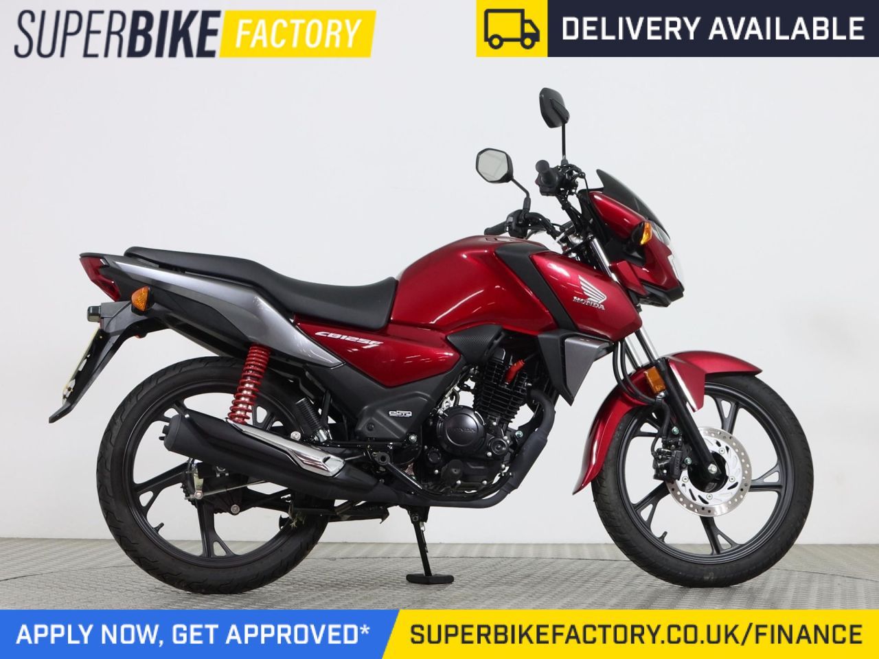2021 HONDA CB125F - 645 miles | Superbike Factory