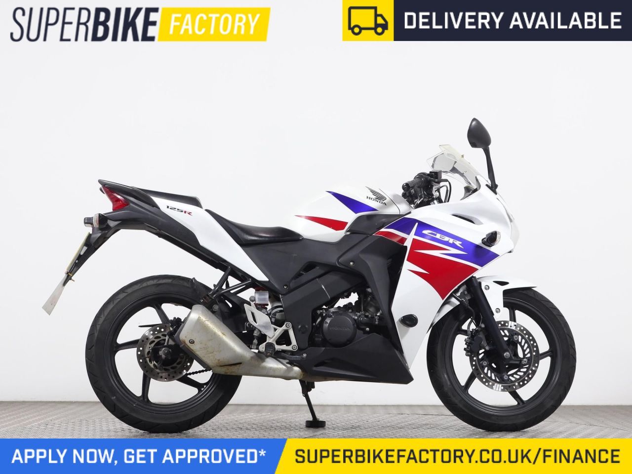 2014 HONDA CBR125R WHITE with 7730 miles - Used Motorbikes Dealer: Cheshire & Donington Park ...