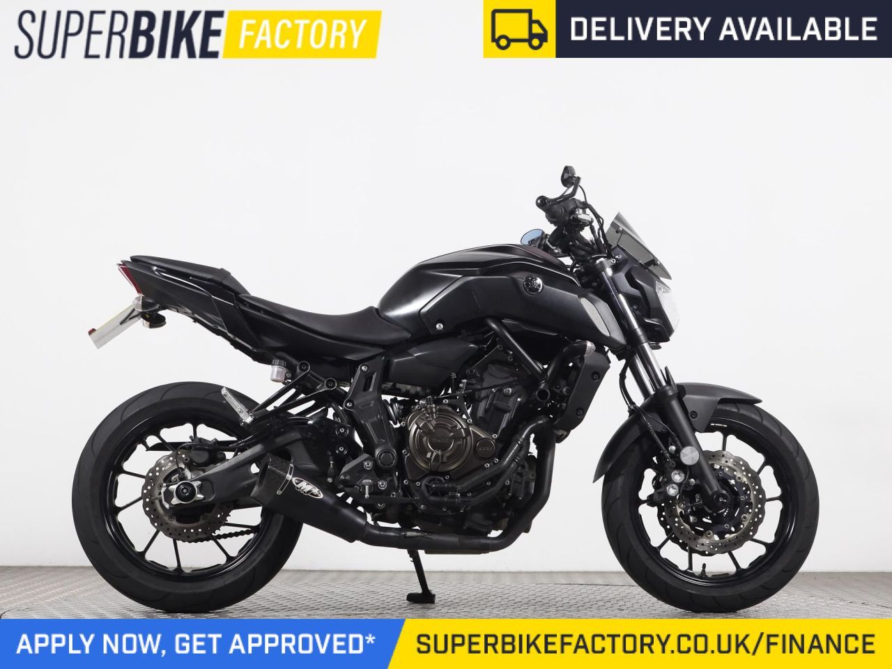 2020 YAMAHA MT-07 BLACK with 9101 miles - Used Motorbikes Dealer ...