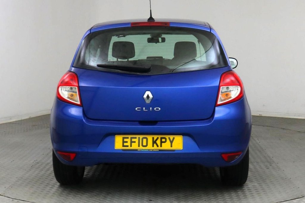 2010 Renault Clio 1.1 Dynamique Tomtom 16v 3D 74 BHP
