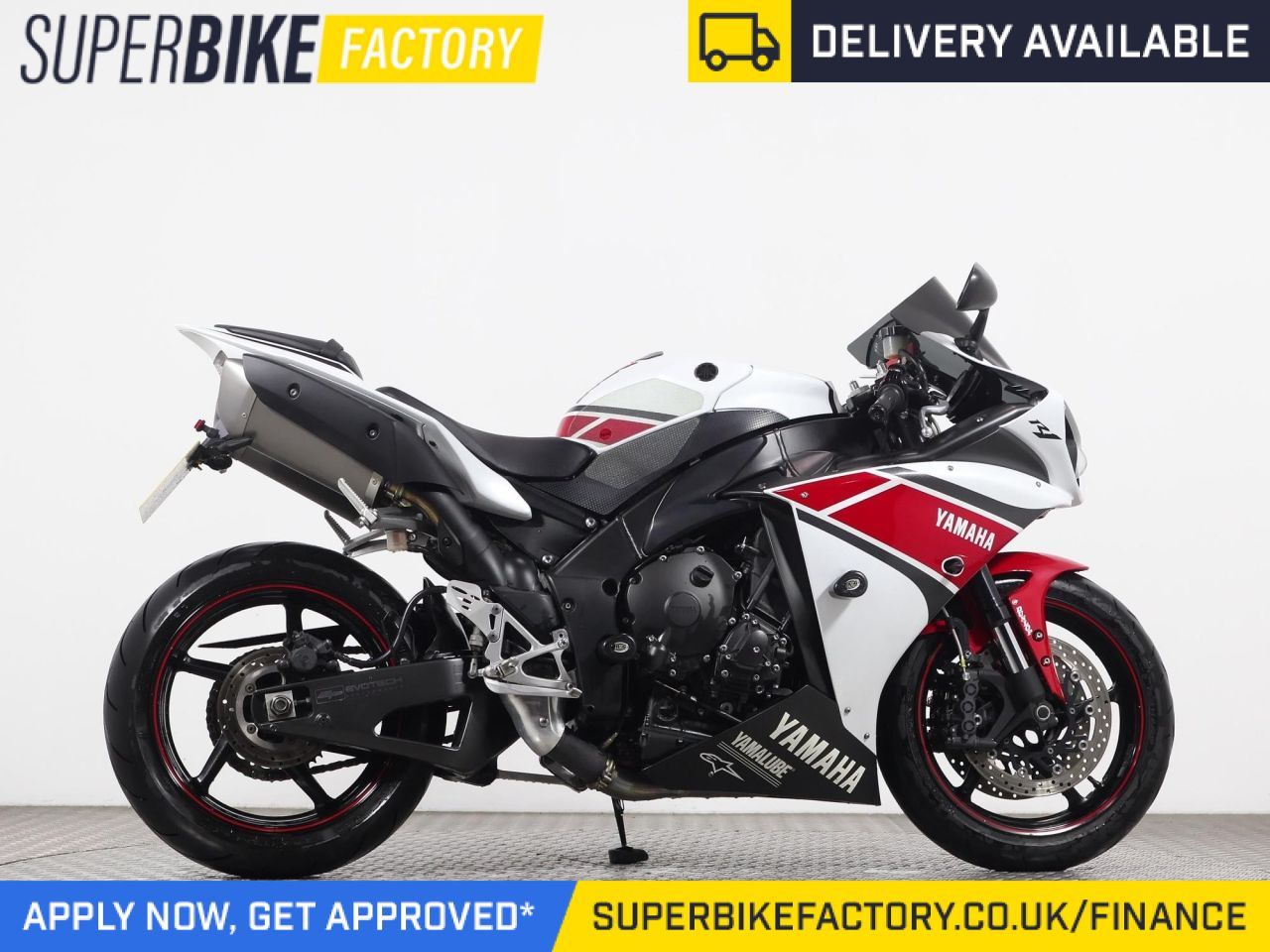 2012 YAMAHA R1 WHITE with 13543 miles - Used Motorbikes Dealer ...