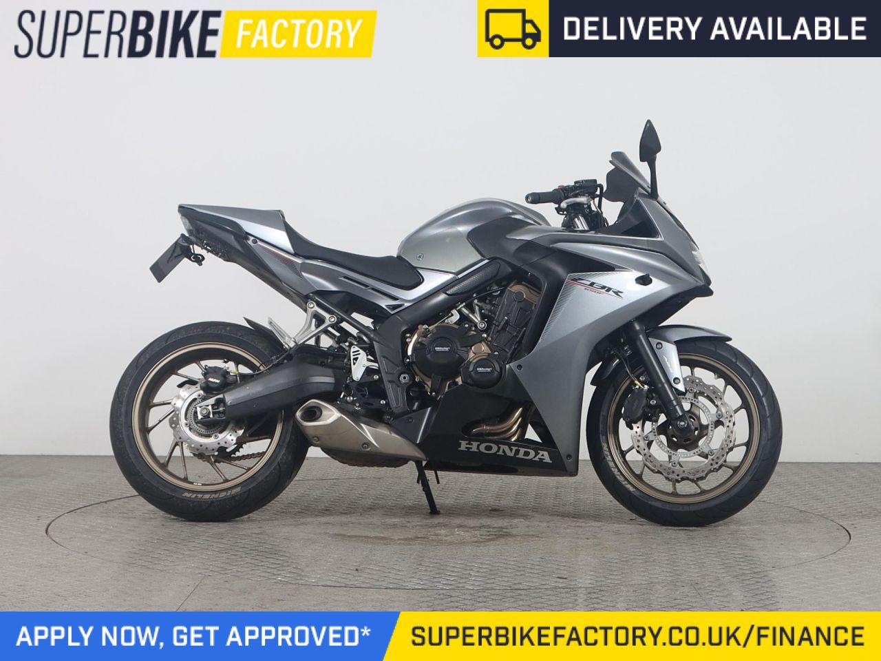 2018 HONDA CBR650F SILVER with 5997 miles - Used Motorbikes Dealer ...