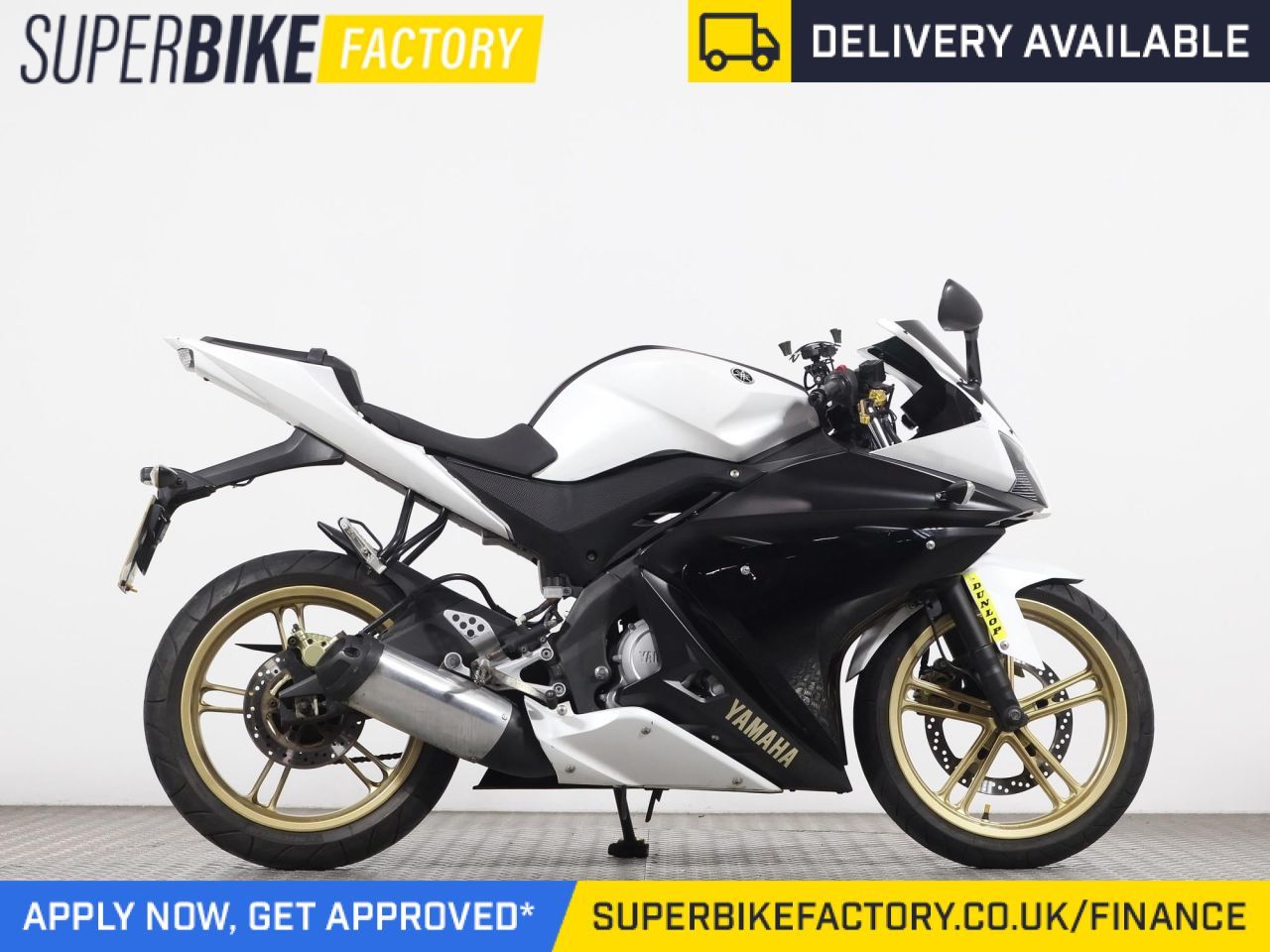 2013 YAMAHA R125 WHITE with 5534 miles - Used Motorbikes Dealer ...
