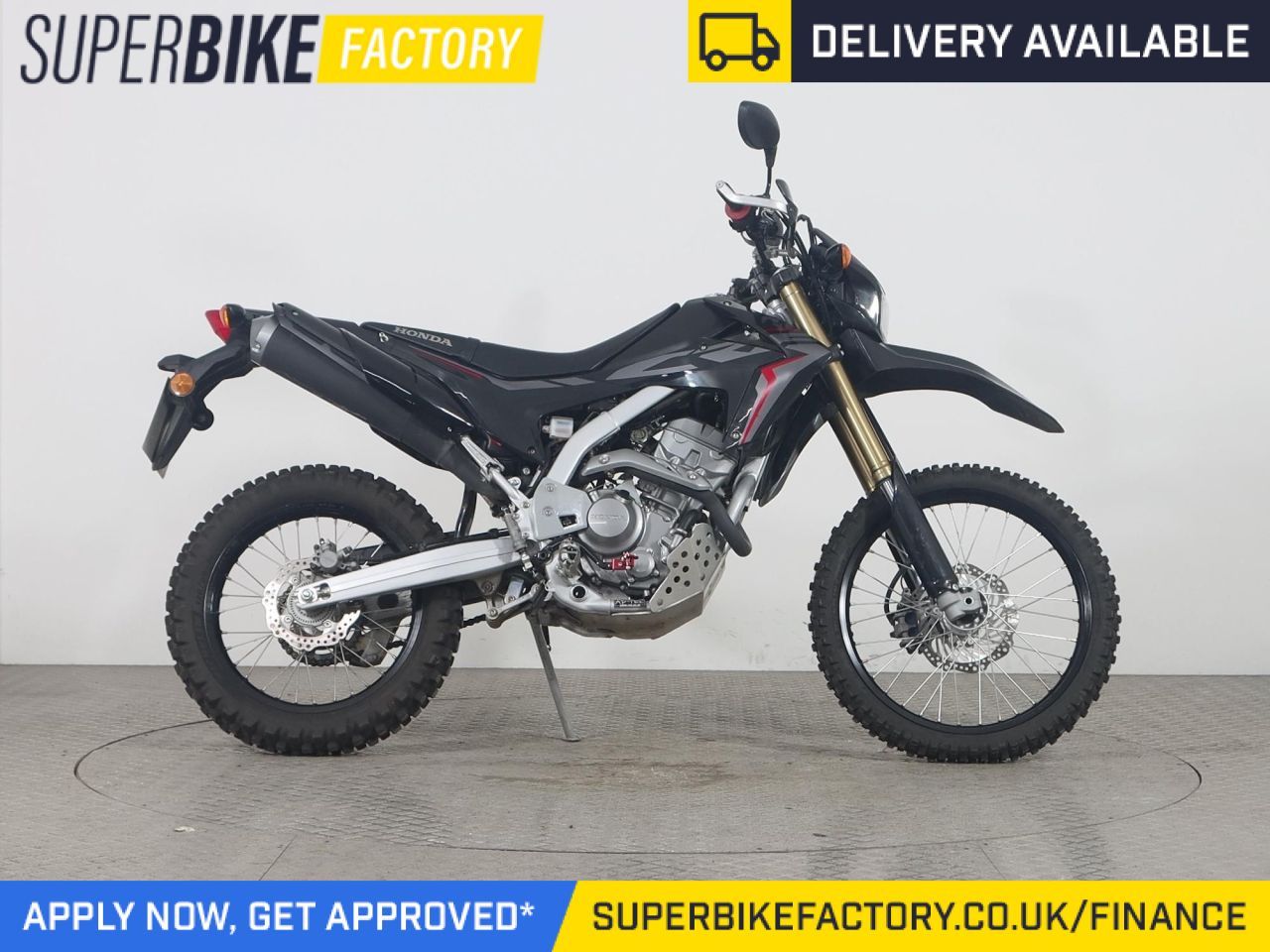 2020 HONDA CRF250L BLACK with 1335 miles - Used Motorbikes Dealer ...