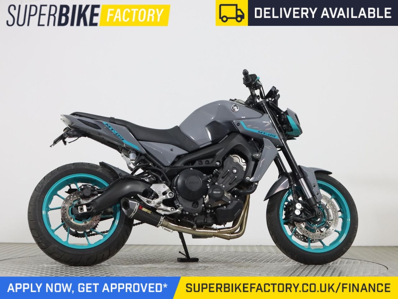 2017 YAMAHA MT-09 BLUE with 2208 miles - Used Motorbikes Dealer ...