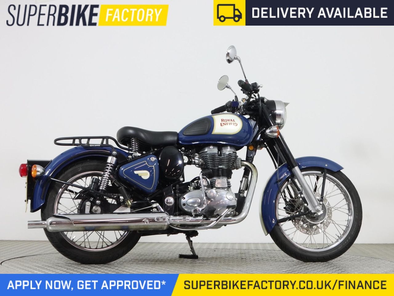 2016 ROYAL ENFIELD BULLET BLUE with 3375 miles - Used Motorbikes Dealer ...