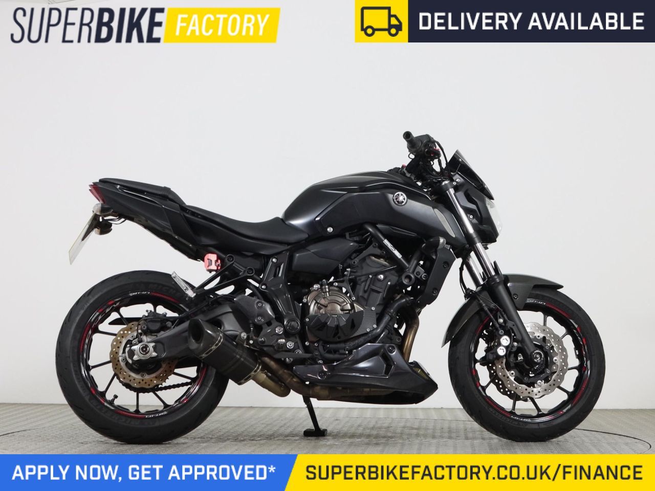 2018 YAMAHA MT-07 BLACK with 15171 miles - Used Motorbikes Dealer ...