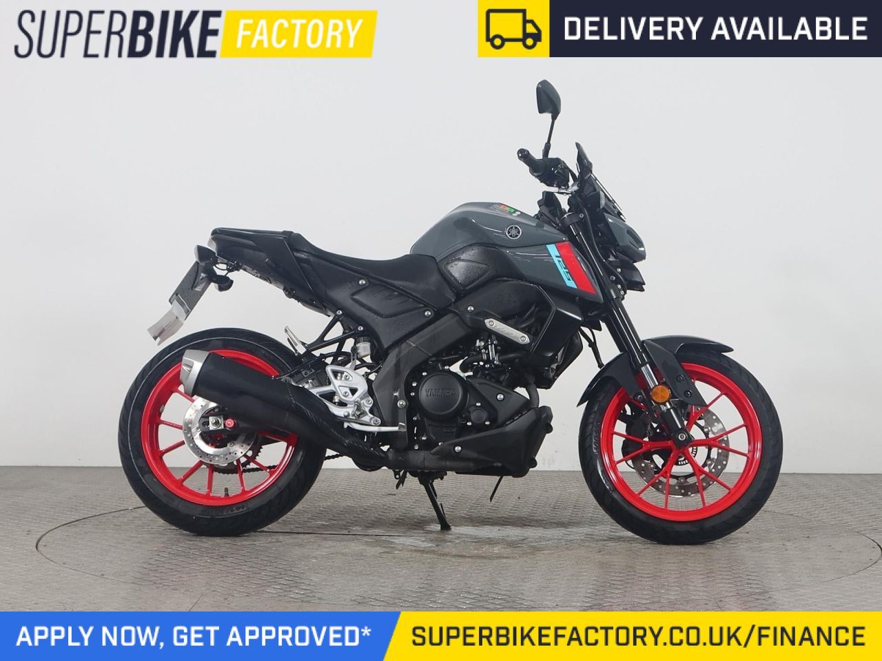 2021 YAMAHA MT-125 GREY with 2168 miles - Used Motorbikes Dealer ...