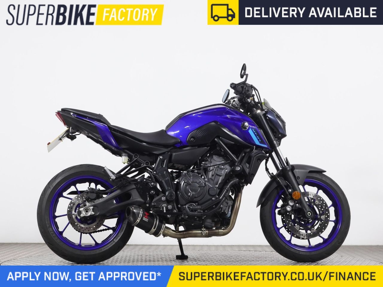 2022 YAMAHA MT-07 - 5002 miles | Superbike Factory