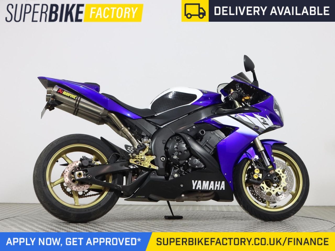 2004 YAMAHA R1 BLUE with 21940 miles - Used Motorbikes Dealer: Cheshire ...